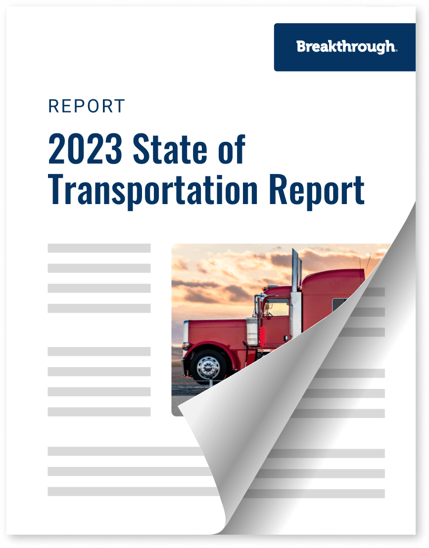 2023 State of Transportation Report | Breakthrough