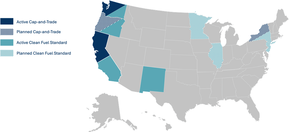 State-Level Cap-and-Trade Programs and Clean Fuel Standards ...